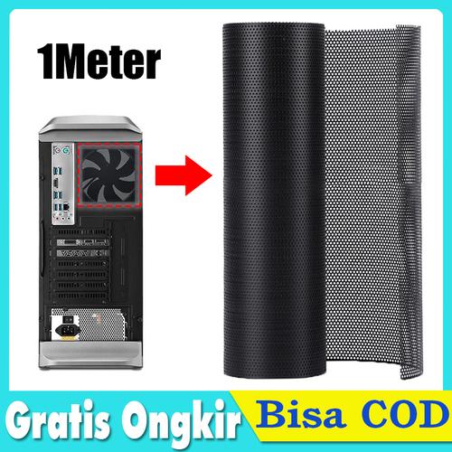 Jual Fan Mesh Filter Dust PVC Saringan Kipas Komputer Anti Debu 1 M ...