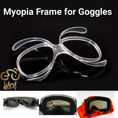 Jual Myopia Frame Myopic Ski Goggles Kacamata Sepeda Motor Diving ...