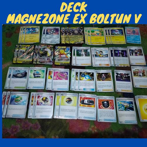 Jual DECK MAGNEZONE EX BOLTUN VMAX II POKEMON INDONESIA TCG - Kab. Deli ...