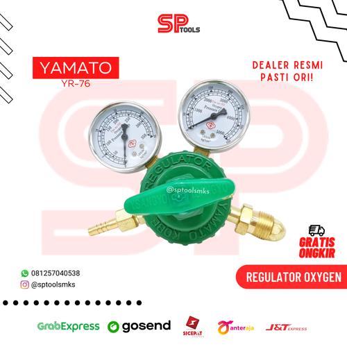 Jual REGULATOR LAS TABUNG OKSIGEN / OXYGEN YR76 / YR-76 / YR 76 YAMATO - Kota Makassar - SPTools ...