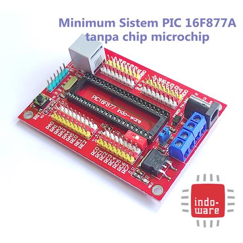 Jual Minimum Sistem PIC 16F877 A PIC16F877A tanpa chip microchip - Kota ...