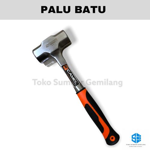 Jual Palu Batu Besi 3 LB Gagang Fiber CAMEL | Palu Bodem Bogem 3LB / 1 ...