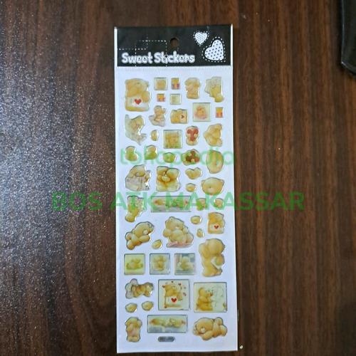 Jual [ PER LEMBAR ] STICKER BERUANG LUCU / STICKER TEDDY BEAR / STICKER ...