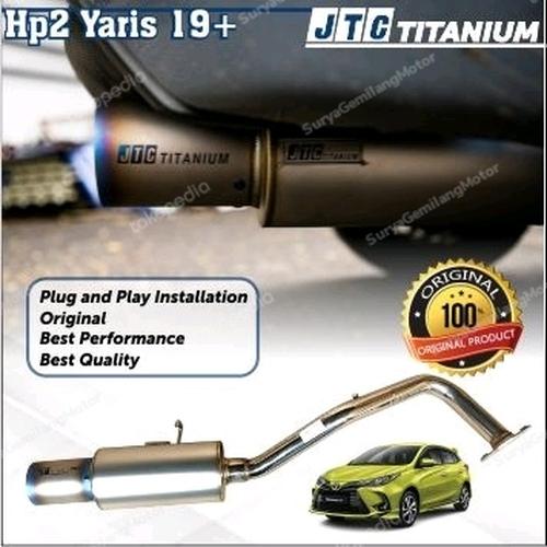 Jual Muffler JTC Titanium Thailand Toyota Yaris Joker - Jakarta Pusat ...