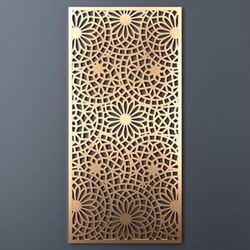 Jual hiasan dinding dekorasi partisi ruangan minimalis geometris - Kab ...