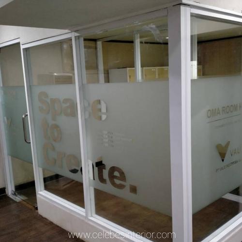 Jual cutting stiker sandblast custom desain logo - Kota Tangerang ...