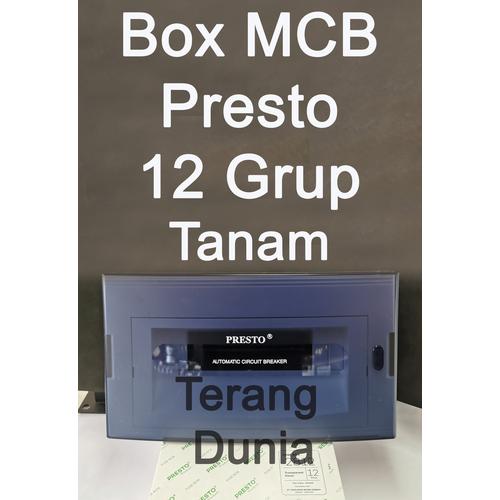 Jual Box Mcb Presto 12 Grup Presto Box MCB 12 Grup Box MCB 12 Grup IB ...