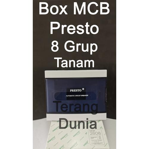 Jual Box MCB Presto Inbow 8 Grup Box MCB tanam 8 Grup Box MCB 8 Grup ...