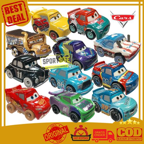 Promo Disney Cars Pixar Metal Mini Racers Koleksi Diecast Mobil Mainan ...
