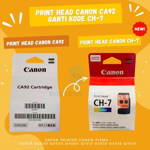 Jual Head Canon CA92 Cartridge G1010 G2010 G3010 G4010 G1000 G2000 ...