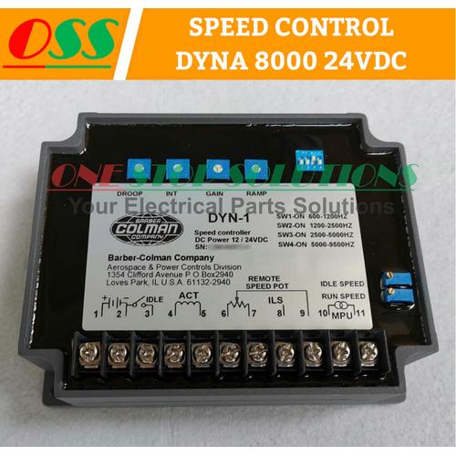 Jual BARBER COLMAN WOODWARD 8270-1004 SPEED CONTROLLER DYNA 8000 24VDC ...