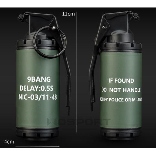 Jual Dummy Smoke Grenade With Trigger Pouch Granat Tactical Bom Asap ...