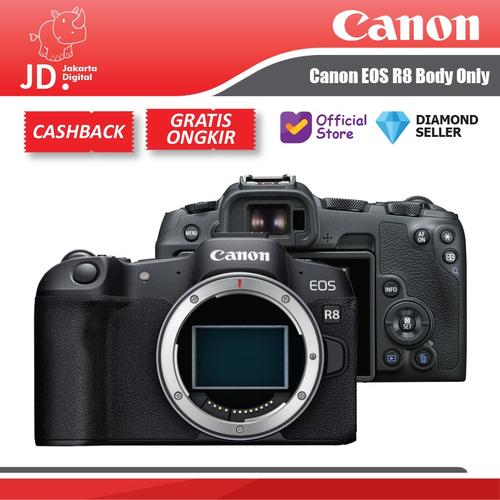 Promo Canon EOS R8 Body Only Mirrorless Camera - Canon R8 BO Mirroless - STANDAR Cicil 0% 3x ...