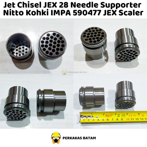 Jual Jet Chisel JEX 28 Needle Supporter Nitto Kohki IMPA 590477 JEX ...