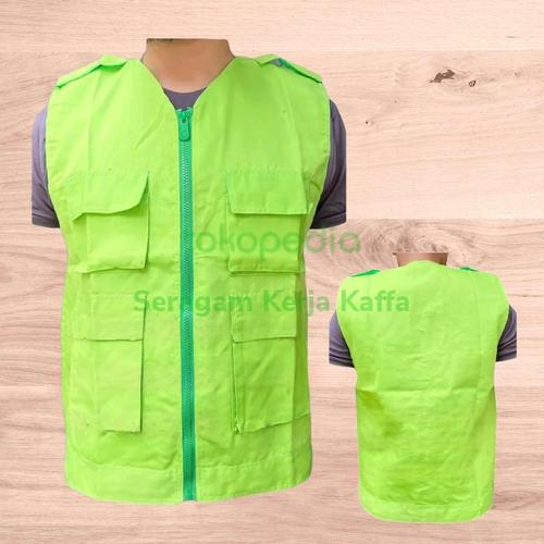 Jual Wearpack Rompi Premium polos katelpak Proyek lapangan hijau ...