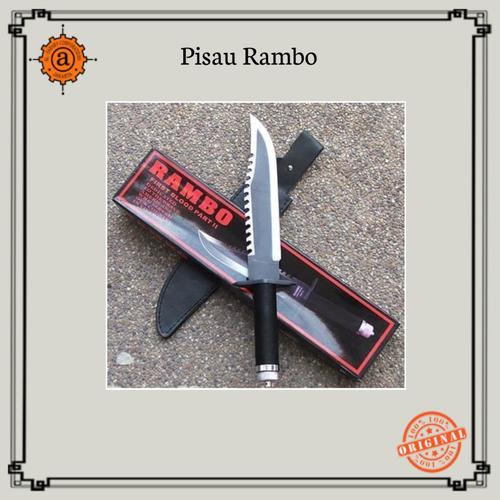 Jual PISAU RAMBO II/RAMBO 2/Pisau Rambo Komando Army First Blood Part 2 ...