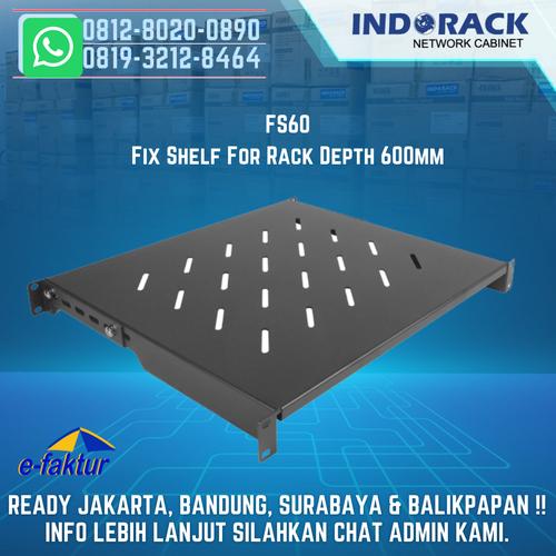 Jual FIX SHELF INDORACK DEPTH 400MM TATAKAN RACK SERVER WALLMOUNT ...