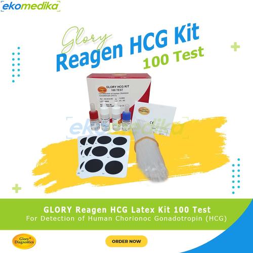 Jual Reagen HCG Latex Kit 100 Test Glory Diagnostics - Jakarta Timur ...