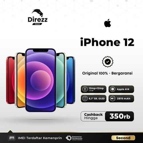 Promo IPhone 12 Second - IPhone 12, 64GB Inter - Jakarta Timur - Direzz ...