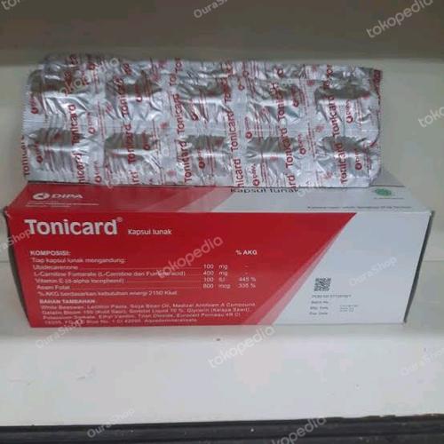 Jual TONICARD box 100 tablet - Jakarta Pusat - Berkah Sehat Jaya | Tokopedia