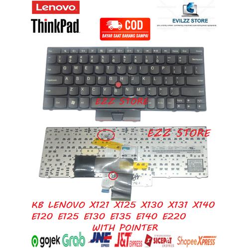 Jual KEYBOARD LENOVO THINKPAD X125 X131 E120 E130 X130E X131E WITH ...