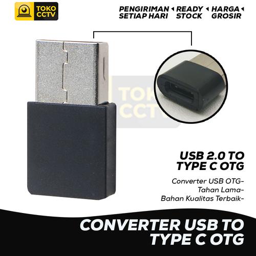 Jual Adapter USB 2.0 to Type C OTG/OTG USB to Type C - Jakarta Barat ...