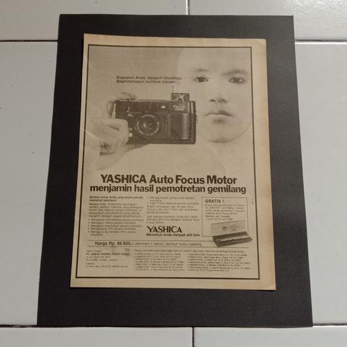 Jual iklan kamera Yashica potongan majalah jadul kuno lawas - Kota ...
