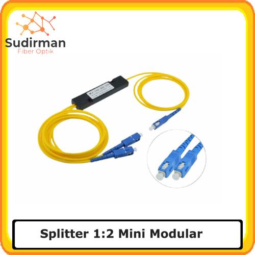 Jual PASIF SPLITTER MODULAR 1x2 SC UPC SPLITTER 1x2 MINI MODULAR - Kota ...