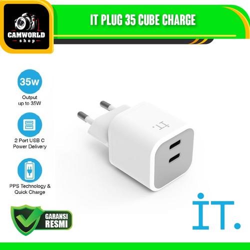 Jual IT Plug 35 Cube Charger - Original Charger 35 watt - Jakarta Pusat ...