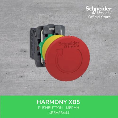 Promo Schneider Electric XB5 Emergency Stop Pushbutton - Merah - XB5AS8444 - Jakarta Pusat ...