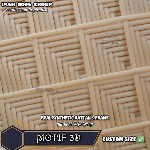 Jual Panel Rotan Sintetis Motif 3 Dimensi - Kab. Bogor - IMAH SOFA ...