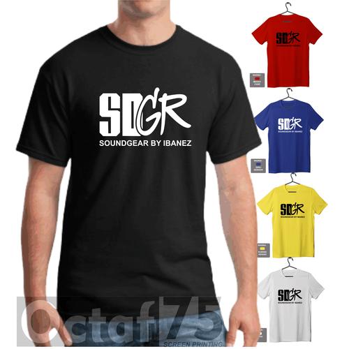 Jual KAOS BASS Logo SDGR SOUNDGEAR BY IBANEZ Kaos Musik - Merah, XXL ...