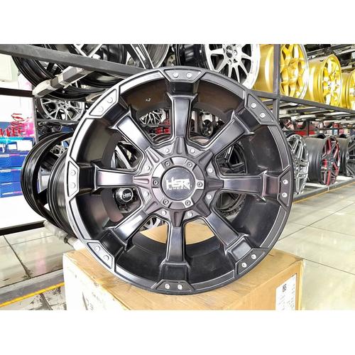 Jual velg hsr rengit r17 baut 6 hitam untuk pajero triton hilux ranger ...