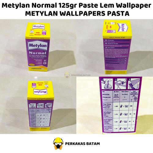 Jual Metylan Normal 125gr Paste Lem Wallpaper METYLAN WALLPAPERS PASTA ...