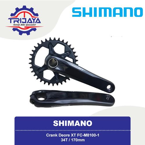 Jual Shimano Deore XT FC-M8100 Crank Sepeda MTB Hollowtech - Kota Yogyakarta - Trijaya Bike Shop ...