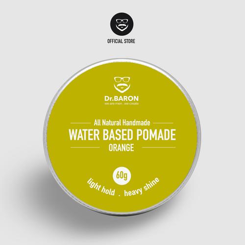 Promo STANDART Waterbased Dr.Baron Pomade ORANGE | SOFT | 60gr Organic ...