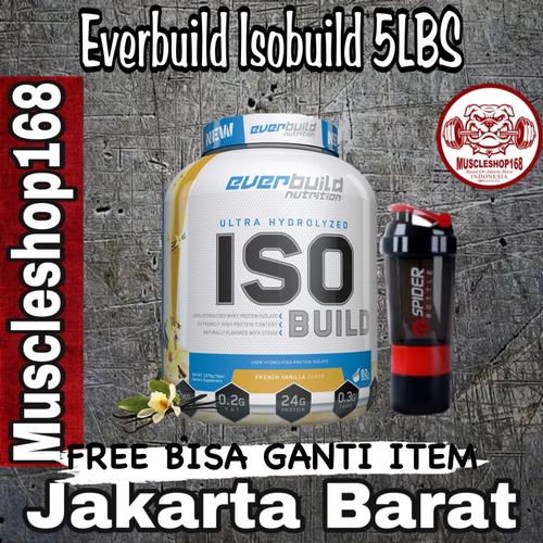 Jual Everbuild Nutrition Ultra Hydrolyzed Iso Build 4lbs Isolate - 5 ...