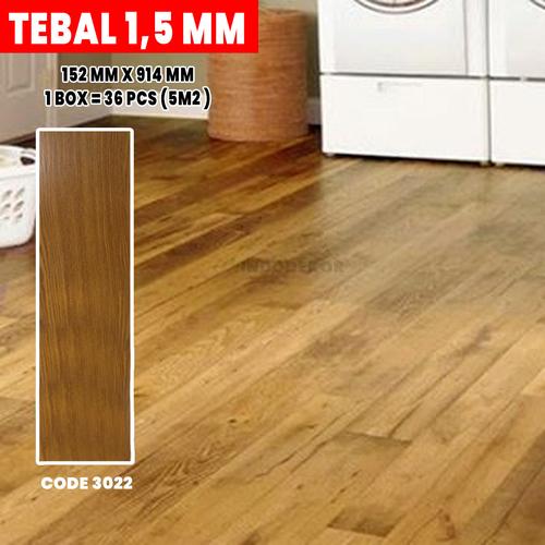 Jual Lantai Kayu Vinyl Stiker 1,5mm Vinil Vynil LVT - CODE 3022, Per ...