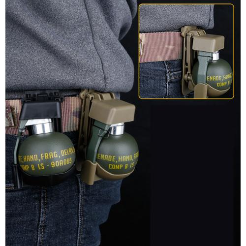 Jual Dummy Grenade With Trigger Pouch Granat Tactical Bom M67 - Hitam ...