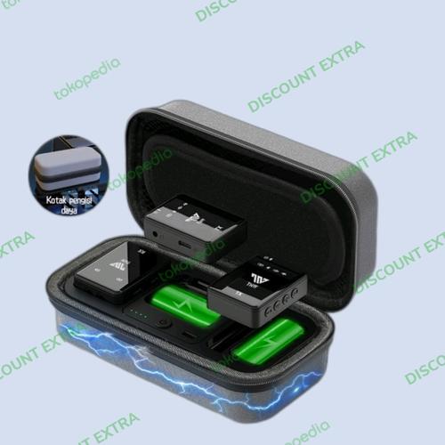 Jual TNW n11 microphone wireless dual Microphone Clip on Mic ...