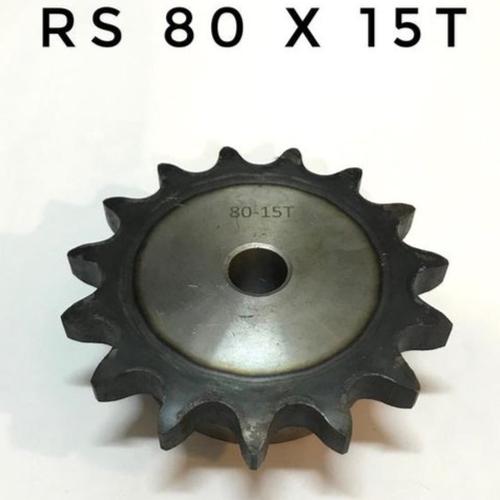 Jual SPROCKET GEAR SINGLE RS80 x 15 T SPROCKET RS 80 RANTAI GIGI 15T ...