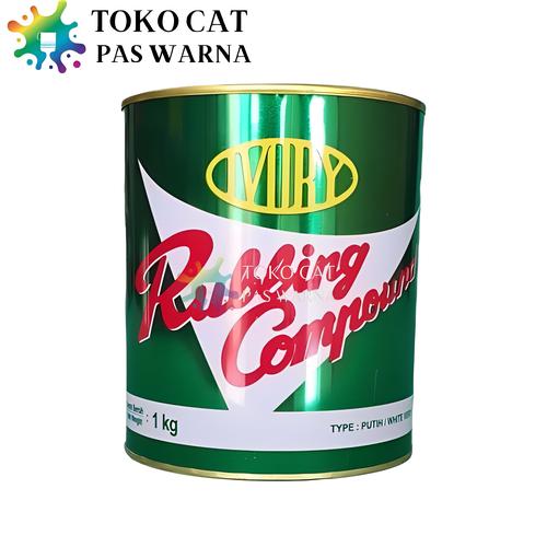 Jual Rubbing Compound IVORY Putih 1 Kg / Rubbing Compound Poles - Kab ...