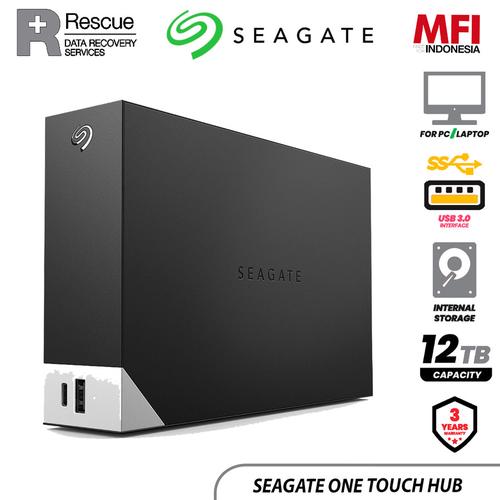 Promo Seagate One Touch Desktop Hub 12TB / Eksternal HDD 3.0 / 3 Thn ...