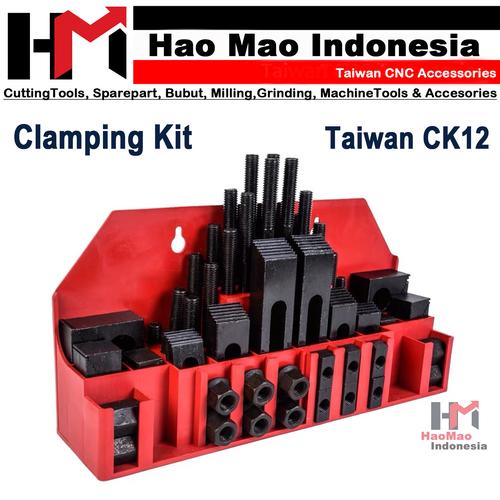 Jual Clamping Kit Taiwan CK12/M12/Steel Clamping Kit M12 / Clamp Set 12 ...