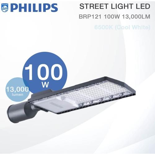 Jual PHILIPS BRP121 100W lampu jalan PJU LED street light LED130 CW ...