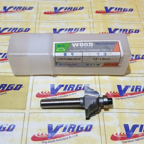 Jual MATA PROFIL ROUTER TRIMMER KAYU CLASSICAL ROMAN OGEE BIT 1/4" x ...