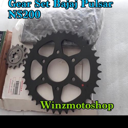 Jual Gear Set Bajaj Pulsar NS 200 NS200 original - Kota Bandung ...
