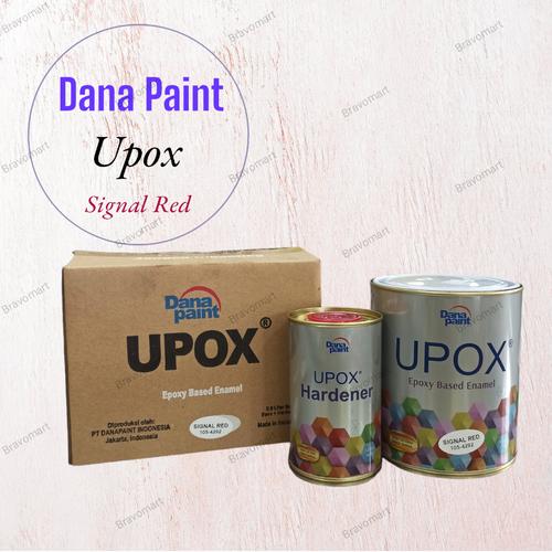 Jual Cat Lantai Epoxy UPOX Dana Paint (1 set) Warna Signal Red - Kab ...