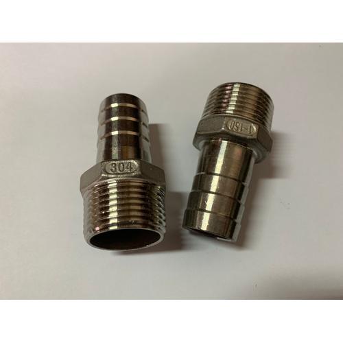 Jual HOSE NEPPLE STAINLESS STEEL 304 DRAT 1/2" ( INCH ) - Jakarta Barat ...