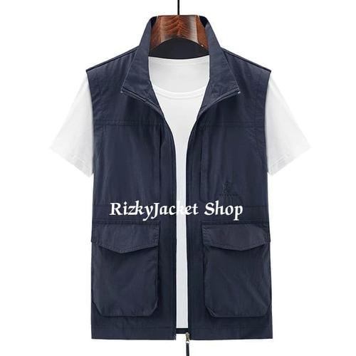 Jual Rompi kantor pria keren/Rompi terbaru rizkyjacket/Rompi taslan ...